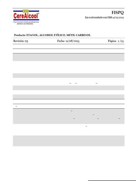 Fispq Etanol Pdf