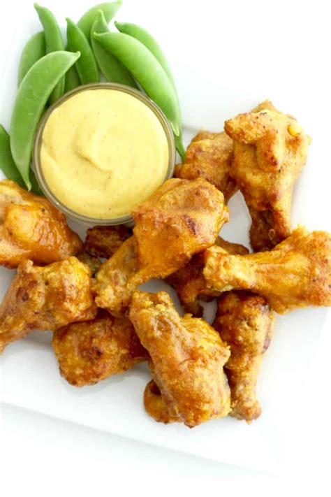 Baked Honey Mustard Chicken Wings The Bakermama