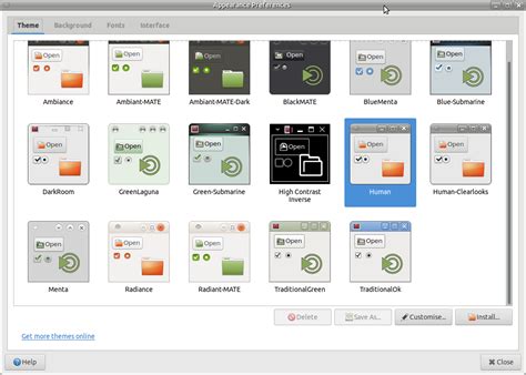 Get A Classic Human Theme For Your Ubuntu 17 04 MATE Desktop