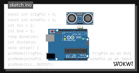 No Wiring Ultrasonicsensor Wokwi Esp32 Stm32 Arduino Simulator