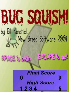 Bug Squish Screenshots New Breed Software