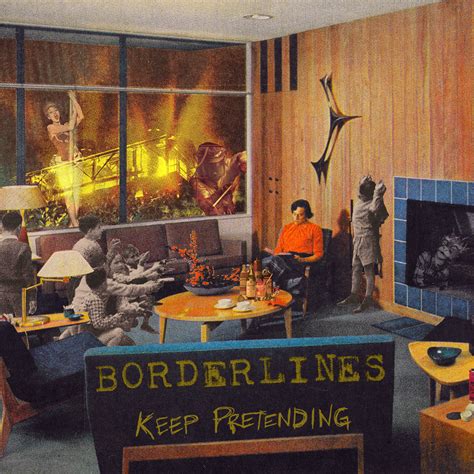 Brassneck Records — Borderlines Keep Pretending Lp Blue