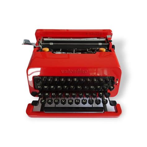 Olivetti Ettore Sottsass Perry King Typewriter Valentine Aluminium Plastic Steel Catawiki