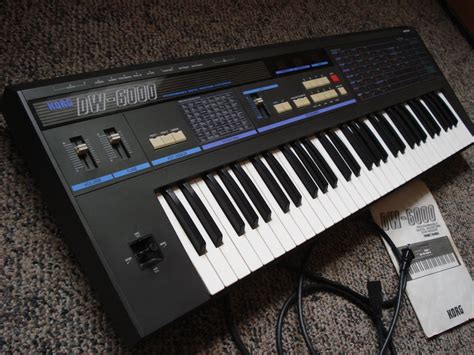 Matrixsynth Korg Dw 6000 Vintage Keyboard Synthesizer Sn 014844