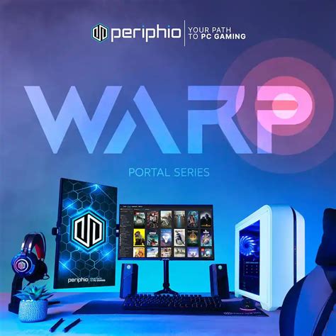 Periphio Warp Gaming Pc Desktop Amd Ryzen 5 Cpu Vega 7 Graphics 32gb Ram 1tb Storage Wifi