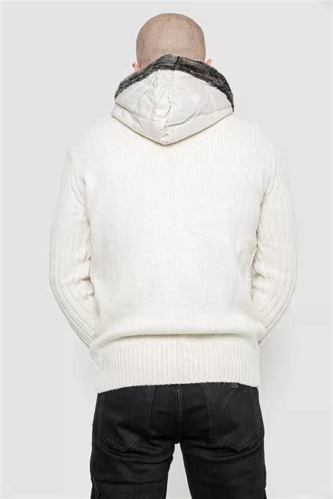 Кофта чоловіча на блискавці уцінка колір світло сірий 214r20600 U 4 купити в Україні Ціна