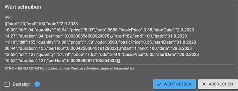 Wert Aus Datenpunkt Auslesen Und Exportieren