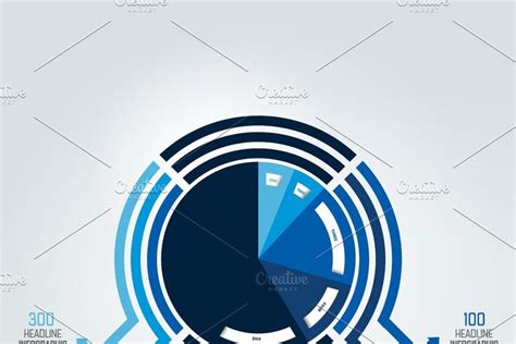 Infographich Chart Graph Circle Graphing Illustration Infographic