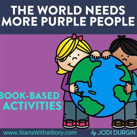 The World Needs More Purple People Activities And Lesson Plans For