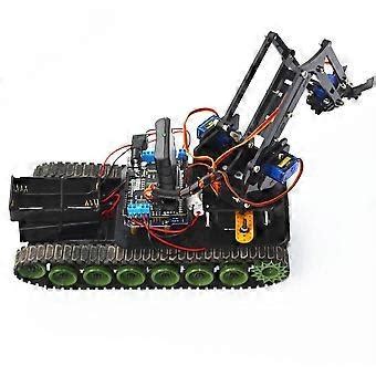 Dof Robotic Arm With RC Robot RC Tank Fire Extinguishing Car For Arduino UNO PS Handle