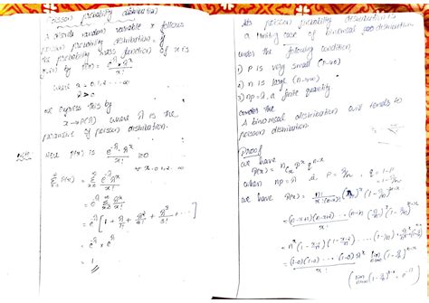 Solution Mathematics Poisson Probability Distribution Studypool