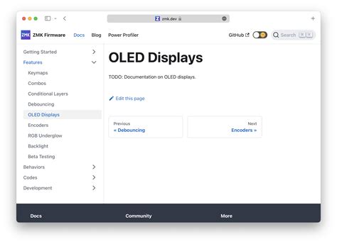 Document Oled Displays Issue Zmkfirmware Zmk Github