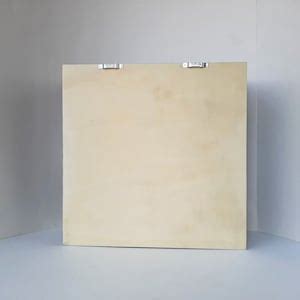 Extra Deep Large Wooden Shadow Box Frame With Glass Memories Box Wedding Gifts For Couples