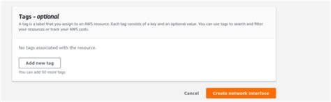 what is aws elastic network interface eni and how do you work with