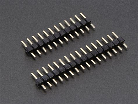 New Product Short Feather Male Headers 12 Pin And 16 Pin Male