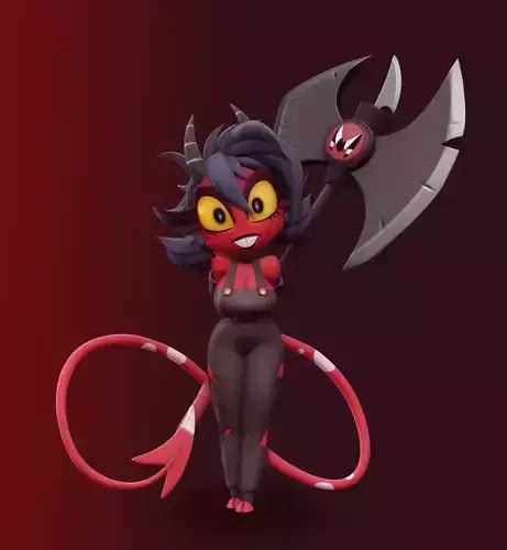 Millie From Helluva Boss 3d Model 3d Printable Cgtrader