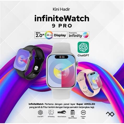 Jual Infinite Watch 9 Pro With 20” Hd Amoled Display Shopee Indonesia
