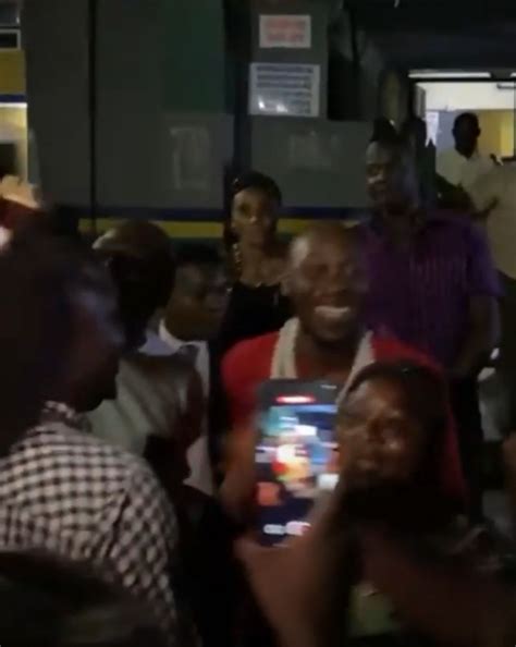Pictures Seun Kuti Released From Police Custody