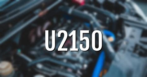 Solved Fixing U2150 How To Resolve Invalid Data From Rem