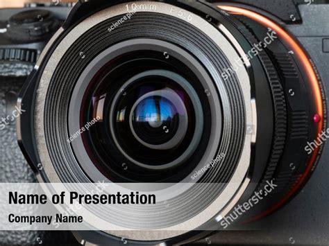 Macro Lens Powerpoint Template Macro Lens Powerpoint Background