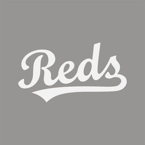 Cincinnati Reds 7 Mlb Team Logo 1 Color Vinyl Decal Sticker Window Car Wall Ebay