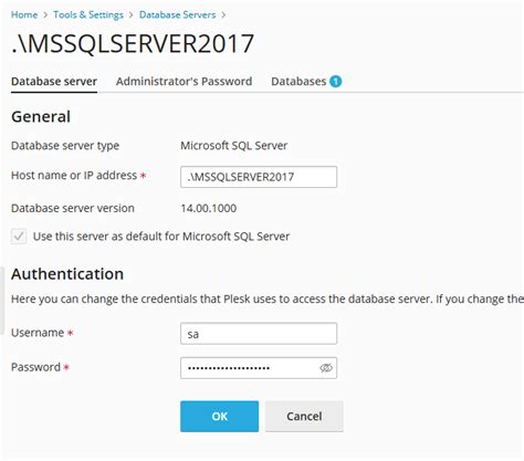 How To Reset A Password For The Sa User Of A Microsoft Sql Server Instance On A Server With
