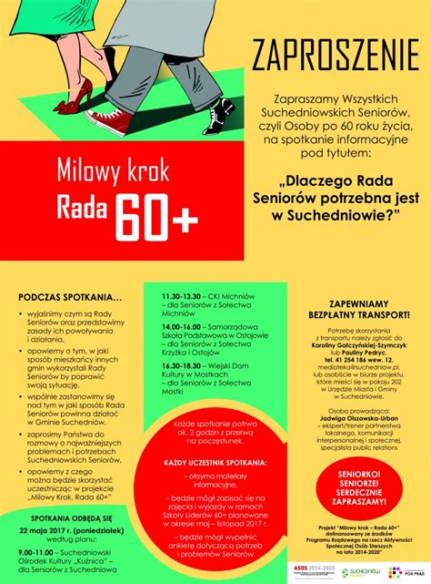 NASZ SUCHEDNIÓW Zaproszenie dla seniorów