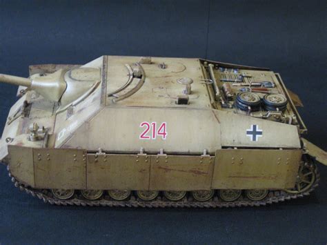 JagdPanzer IV 70 Каропка ру стендовые модели военная миниатюра