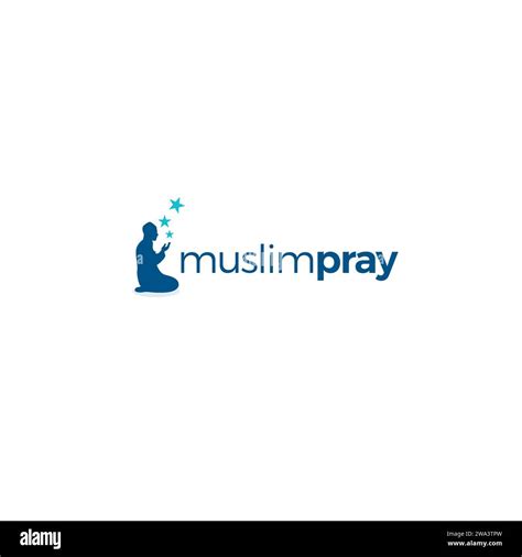 Muslim Pray Logo Muslim People Logo Stock Vector Image And Art Alamy