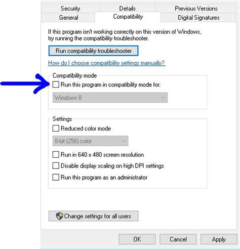 How To Install A Program In Compatibility Mode Windows
