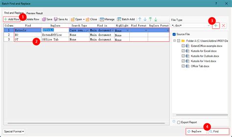 How To Search And Replace Across Multiple Files In Word