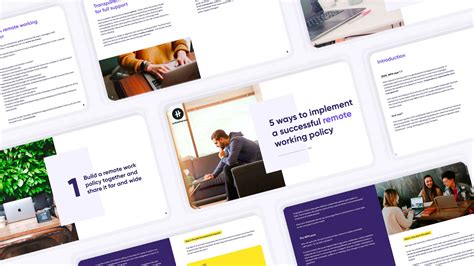 5 Ways To Implement A Successful Remote Working Policy
