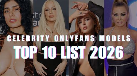 Top Celebrity Onlyfans Influencers And Highest Earners 2026