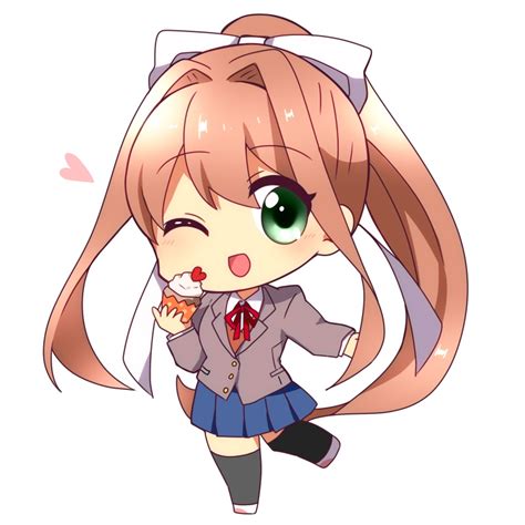 Monika Doki Doki Literature Club Doki Doki Literature Club Art