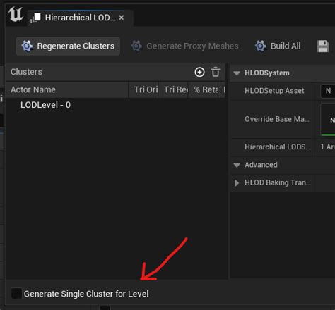ue4 5 开启hlod进行优化 ue5 hlod csdn博客