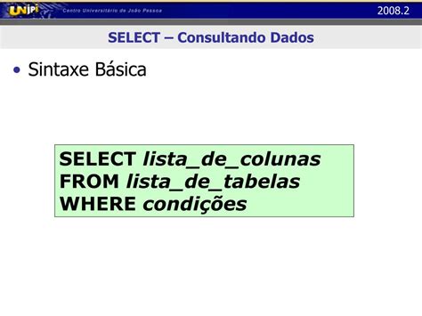 PPT SQL Avançado Revisando SQL PowerPoint Presentation free download ID