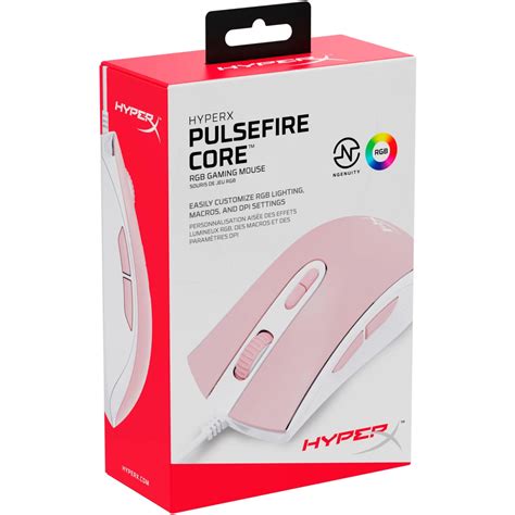 Hyperx Pulsefire Core Rgb Gaming Mouse Pink