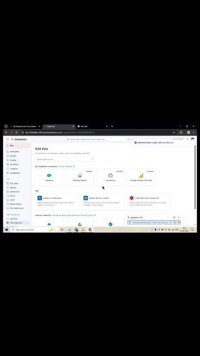 Upload File In Databricks How To Upload A Csv File In Databricks