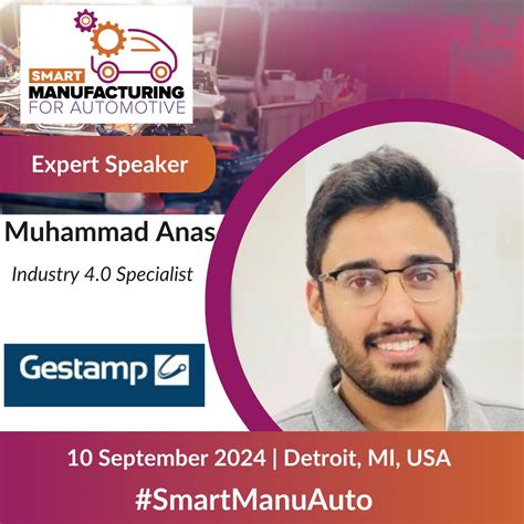 Muhammad Anas On Linkedin Smartmanufacturing Ev