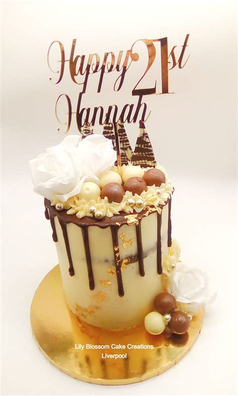 21st Birthday Drip Cake Mysite
