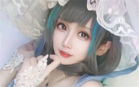 【汐兔子】碧蓝航线—柴郡cos礼服，极致优雅 哔哩哔哩