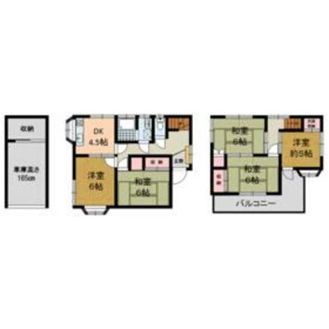 京浜東北線 蕨駅 地上2階建て 築38年 埼玉県川口市前川4丁目 13万円／5dk 和 6・6・6 洋 6・5／9932㎡｜賃貸物件