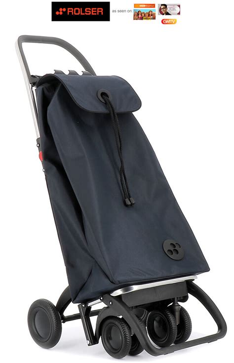 Rolser Pack Tour Original Navy Swivelling Front Wheels Shopping Trolley ...