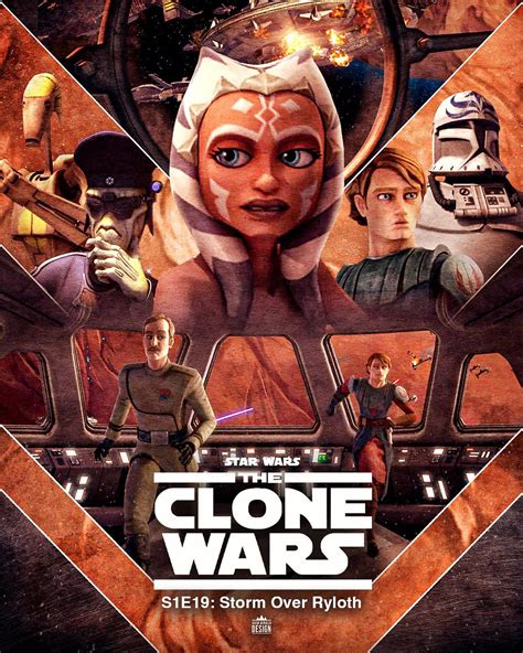 The Clone Wars S1e19 Storm Over Ryloth Episode Poster Rclonewars