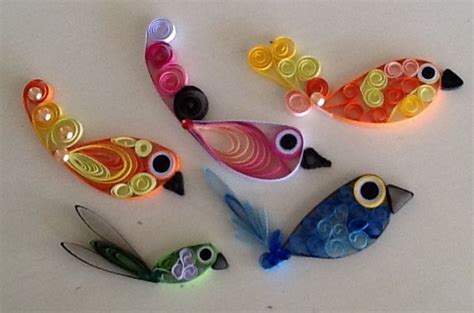 Quilling Birds