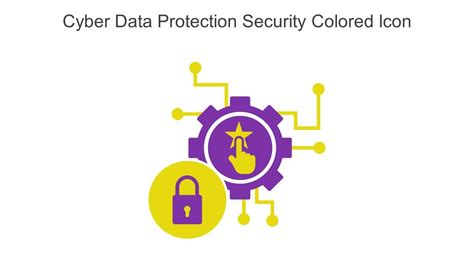 Cyber Data Protection Security Colored Icon In Powerpoint Pptx Png And Editable Eps Format Ppt