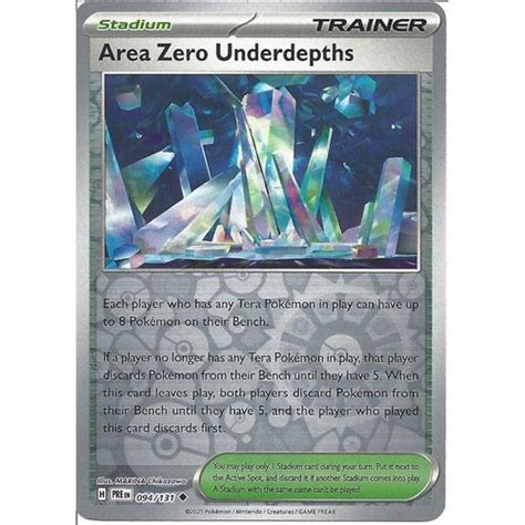 094131 Area Zero Underdepths Reverse Holo Pokemon Prismatic
