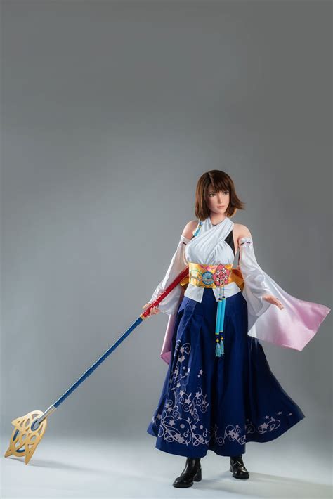Yuna 167cm D Cup Anime Silicone Sex Doll Game Lady Sex Doll Queen
