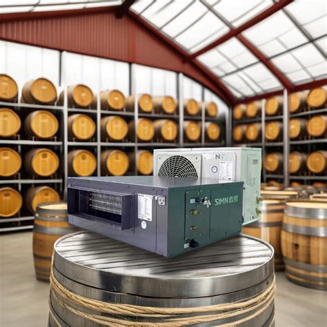New Ceiling Mounted Wine Cellar Chiller Temperature Humidity Control