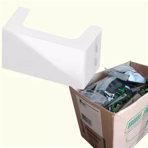 Kit Módulos Cego Suporte Tomadas Blux Home Branco Parcelamento sem juros